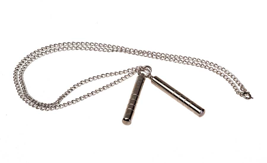 Nunchaku Necklace | Chain with Mini Martial Arts Sticks – Fight Club Store