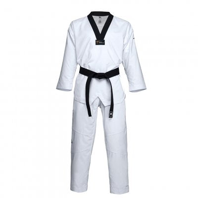 Adidas Adi-Fighter Eco WT Taekwondo Dobok | Black Collar Climacool ...